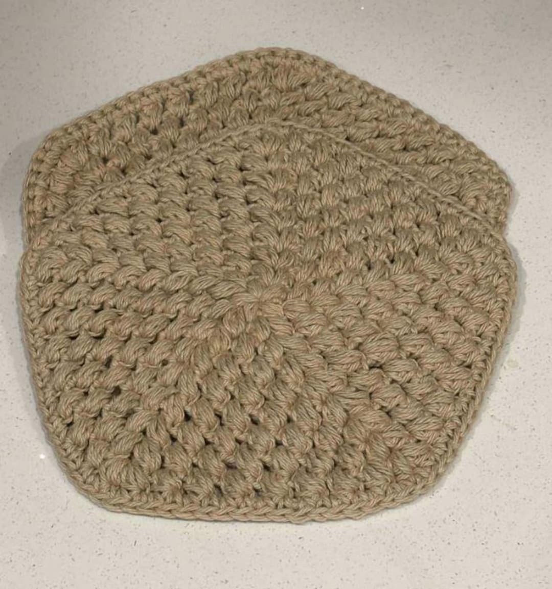 Crochet Hot Pad Pattern: Easy DIY Trivet (video Tutorial) - Etsy