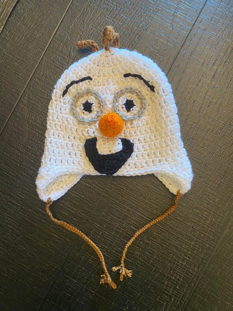 PATTERN: Crochet Olaf Hat Pattern - Etsy