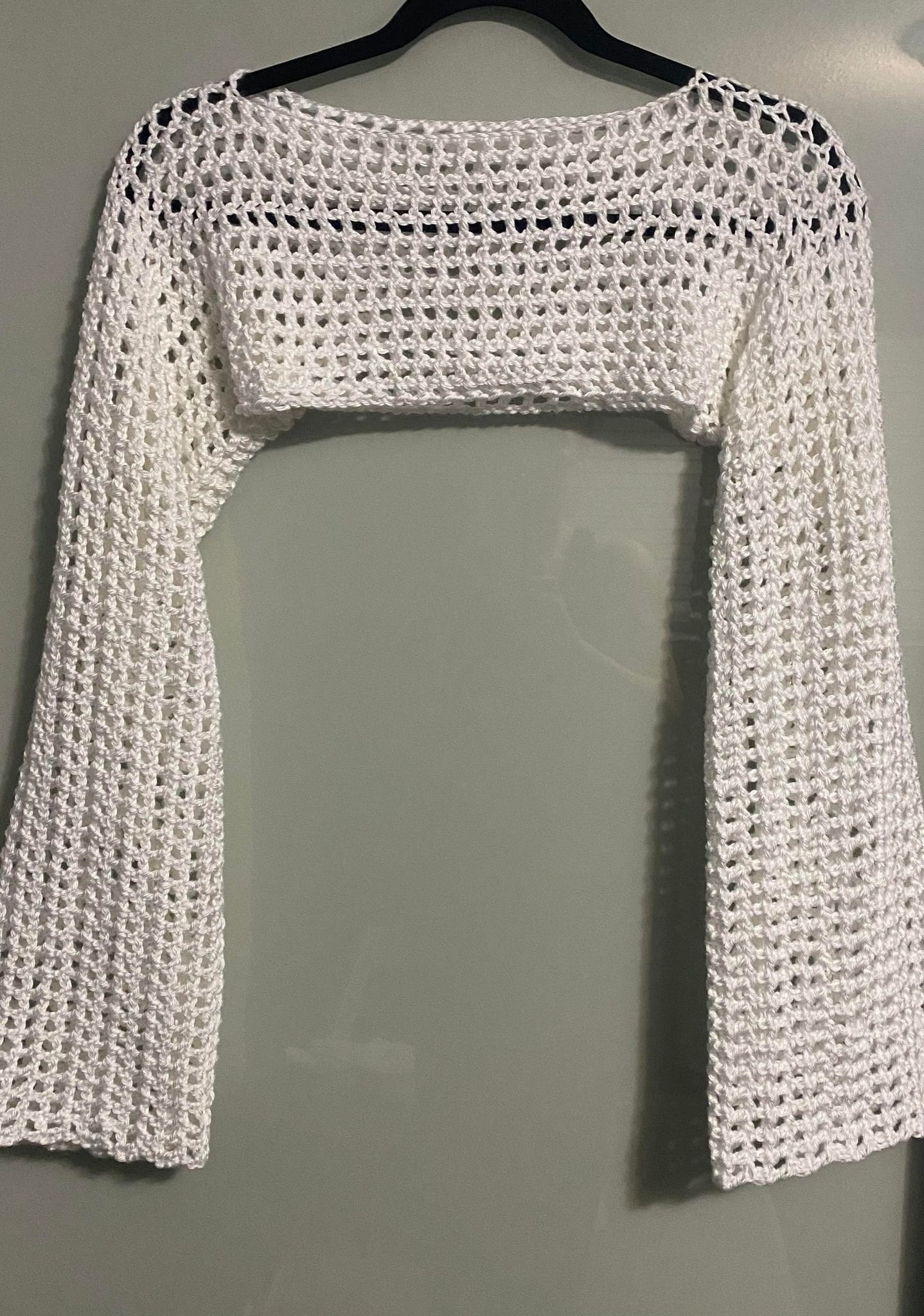 PATTERN Crochet Mesh Sleeves Etsy UK
