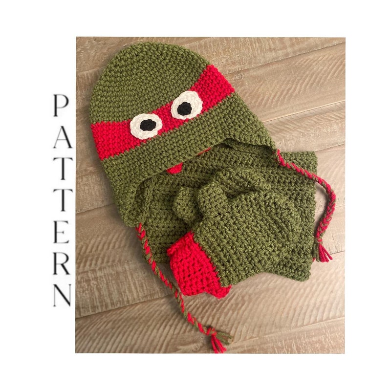 Ninja Turtle Hat - Etsy