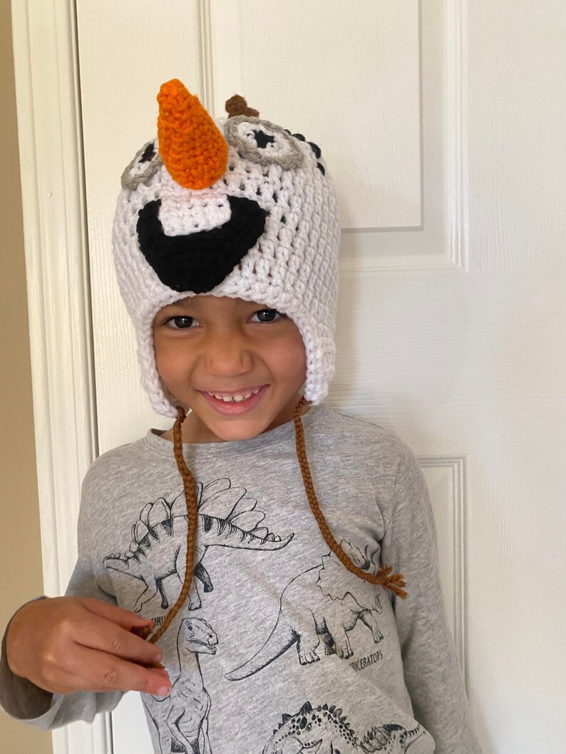 PATTERN: Crochet Olaf Hat Pattern - Etsy
