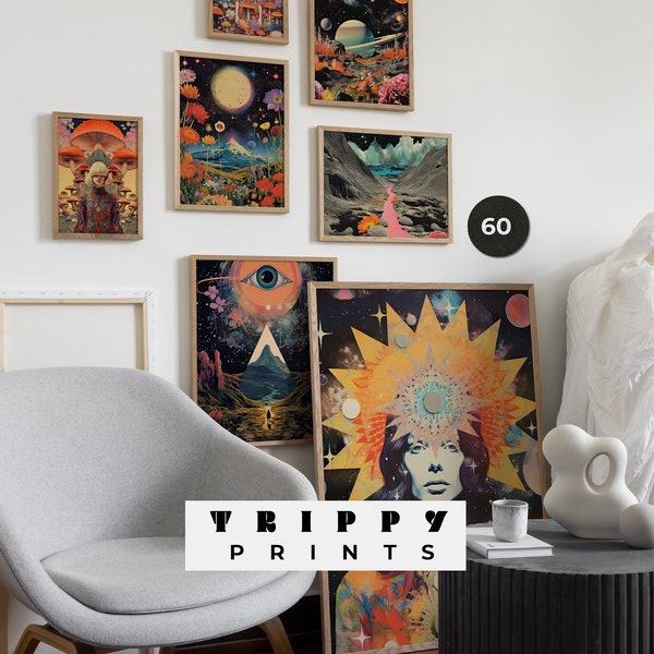 Trippy Posters - Etsy