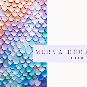 Mermaidcore Textures - Mermaid Background - Mermaid Tail Scale - Pearl ...