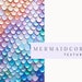 Mermaidcore Textures Mermaid Background Mermaid Tail Scale Pearl ...