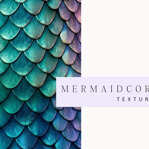 Mermaidcore Textures - Mermaid Background - Mermaid Tail Scale - Pearl ...