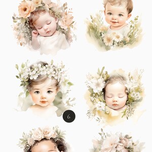 Watercolor Spring Clipart Png - Spring Baby Clipart - Spring Newborn ...