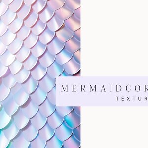 Mermaidcore Textures - Mermaid Background - Mermaid Tail Scale - Pearl ...