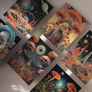 Surreal Posters - Printable Trippy Posters - Retro Prints for Sale ...