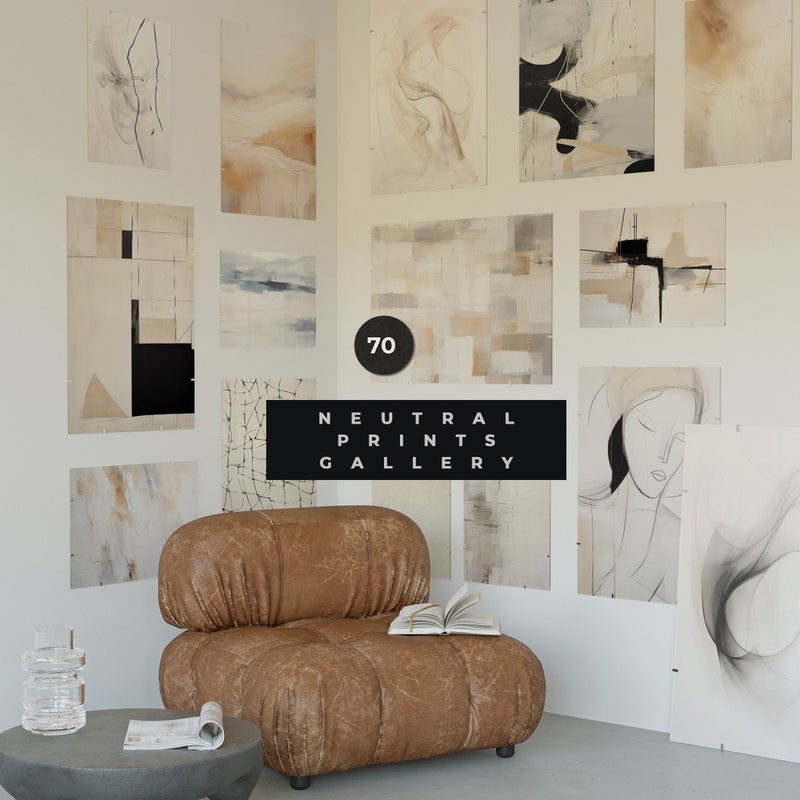 Neutral Posters - Etsy