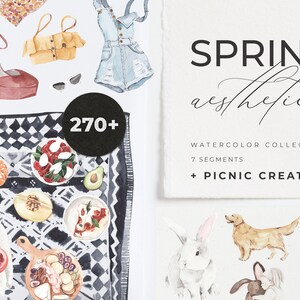 Watercolor BUNDLE 4 in 1 - Seasons Aesthetics Clipart - WINTER ...