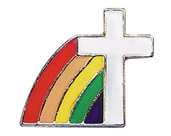 Rainbow Cross | Etsy