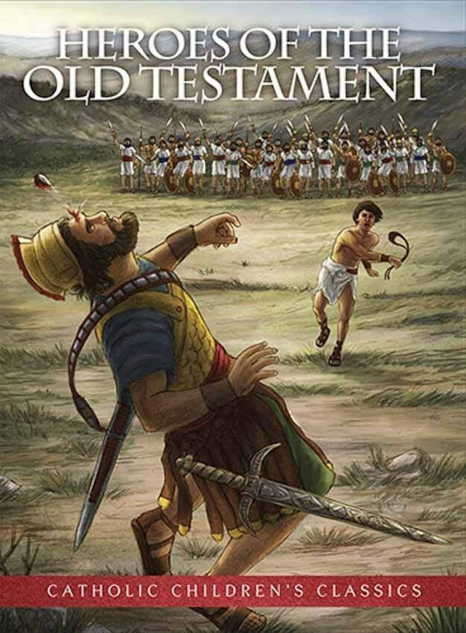 Heroes of the Old Testament Children's Book 32 Pages | Etsy