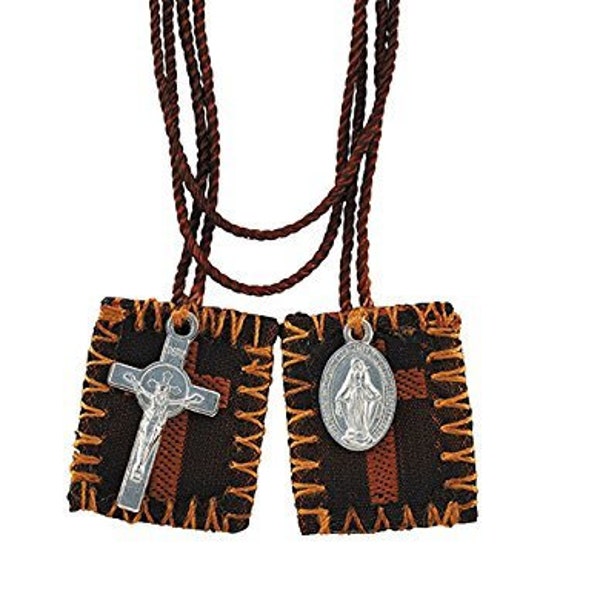 Brown Scapular - Etsy