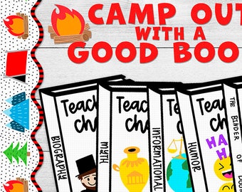 Camp Out With a Good Book - Etsy