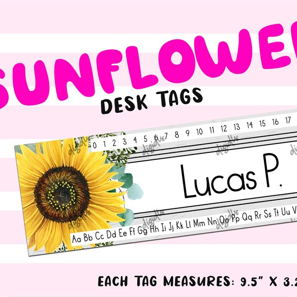 Sunflower Desk Decor - Etsy
