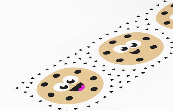 Chocolate Chip Cookie Border