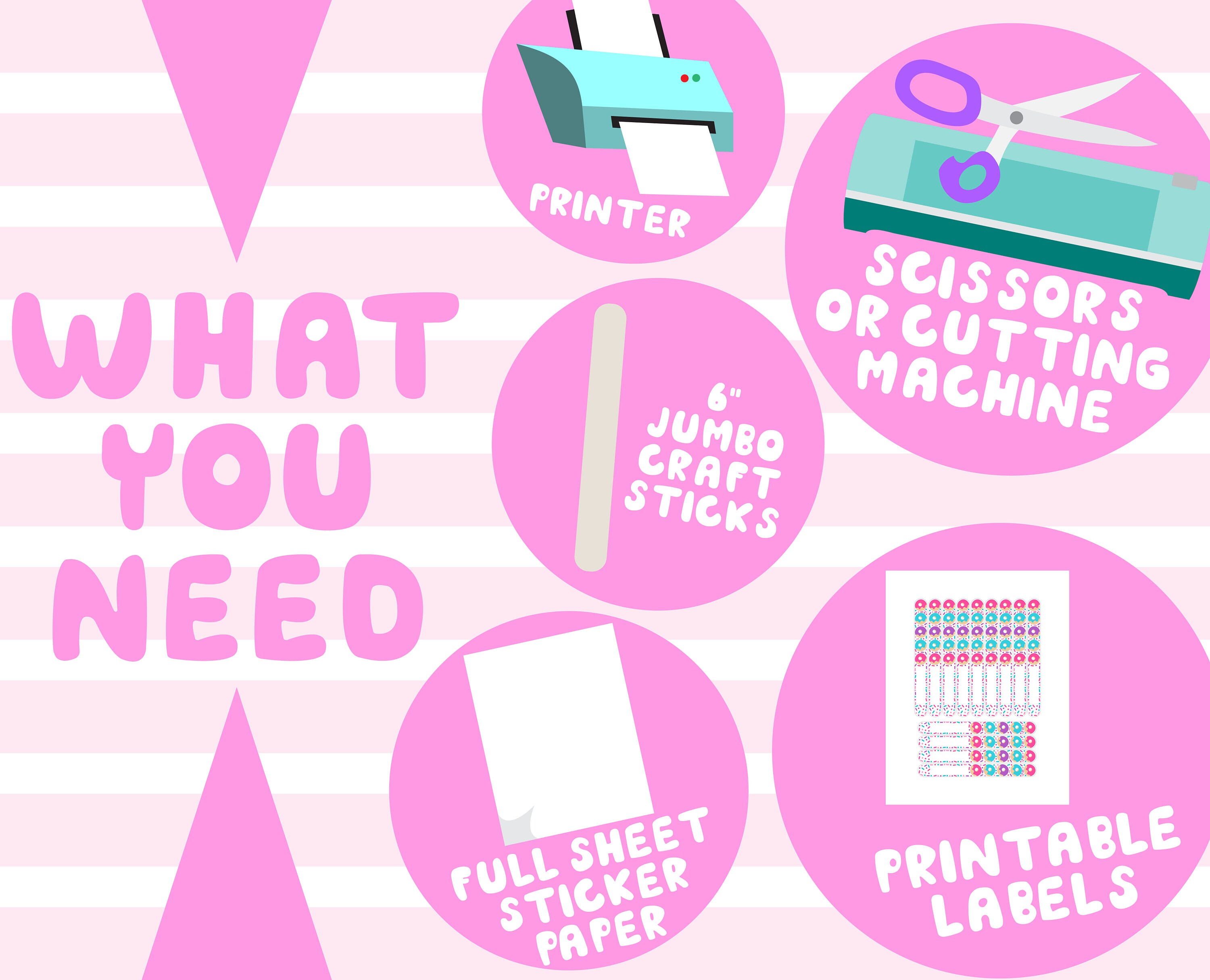 Printable Camping Themed Flip Sticks Labels, Classroom Management Name ...