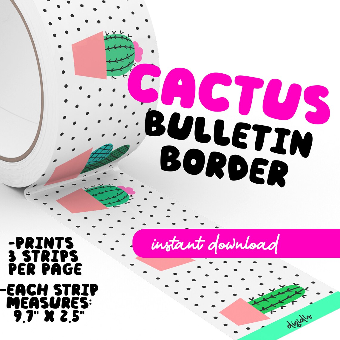 Classroom Decor Cactus Theme Printable Bulletin Board Ideas - Etsy