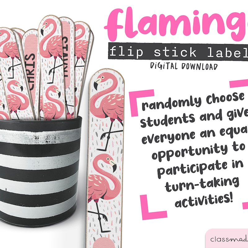 Flamingo Classroom - Etsy