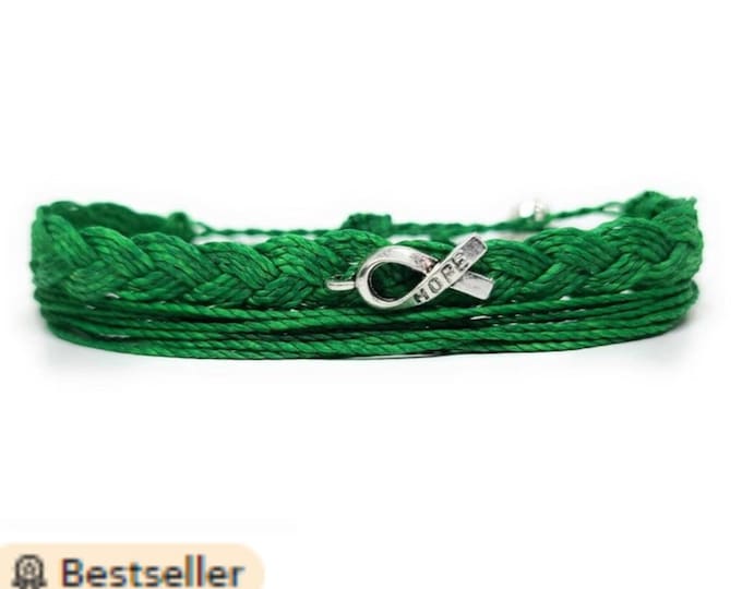 CANCER SUPPORT Gemstone Braceletbeaded Stretch Braceletgift for Cancer ...