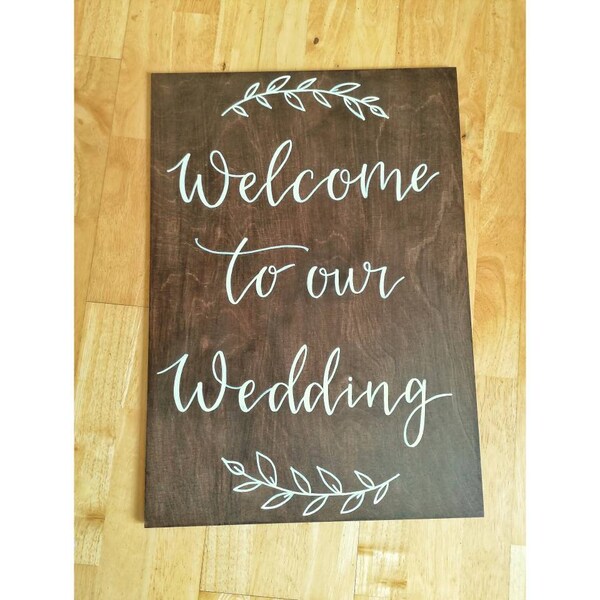 Rustic Wedding Signs - Etsy UK