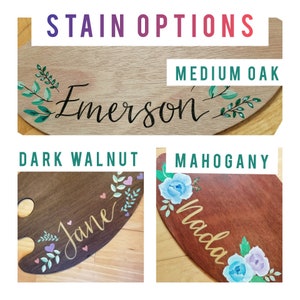 Personalised Paint Mixing Palette- Hand Painted Custom Art Supplies ...
