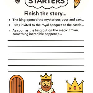 Story Starters - Fantasy (writing and Storytelling Prompts for Kids ...