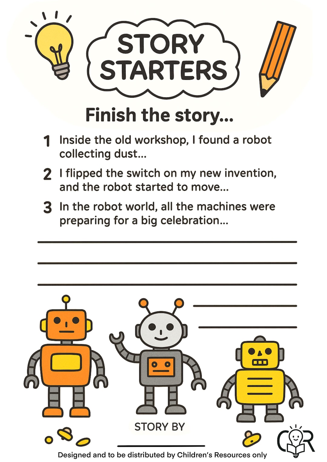 Story Starters - Space (writing and Storytelling Prompts for Kids ...