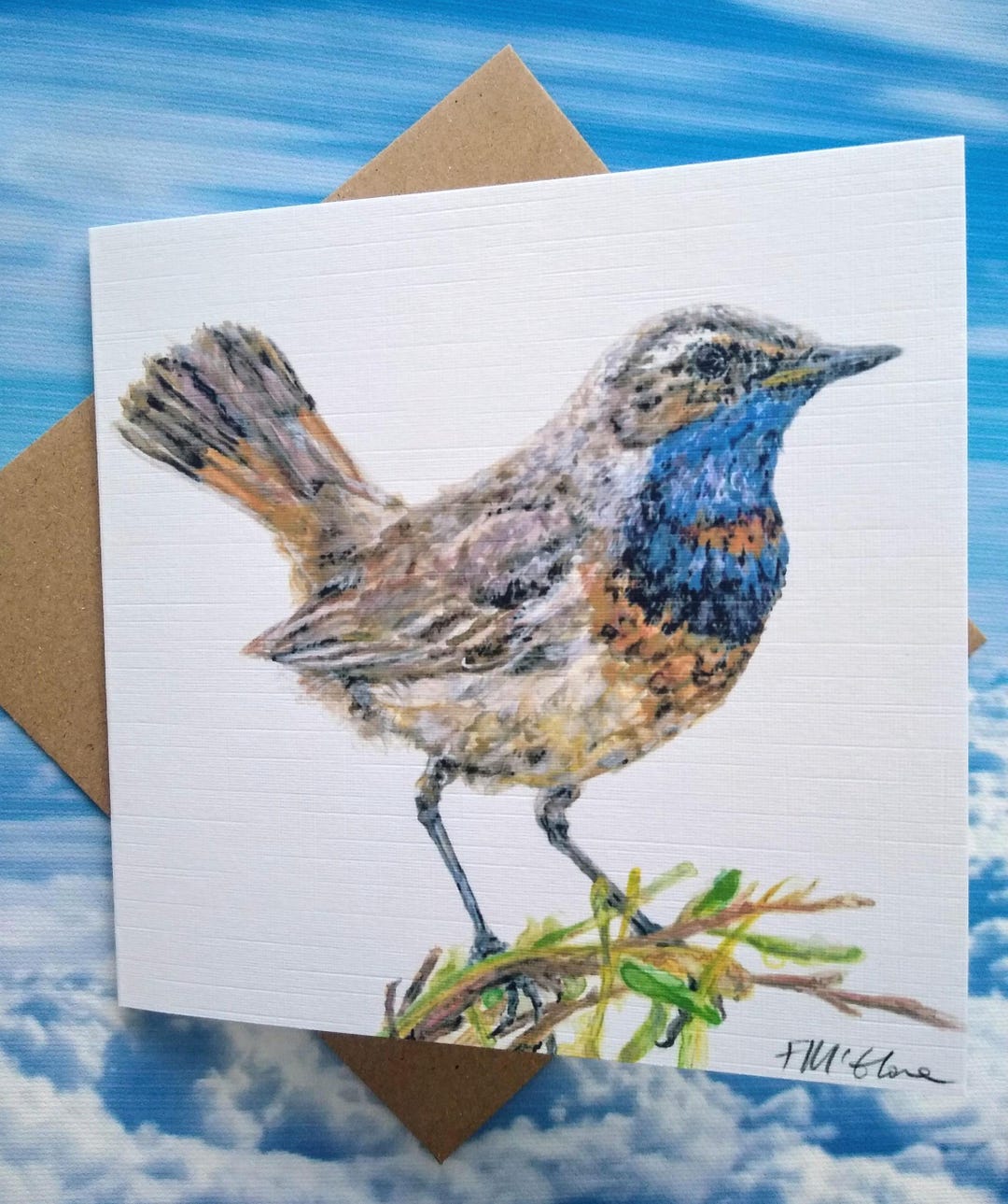 Sing the Blues Greeting Card - Etsy