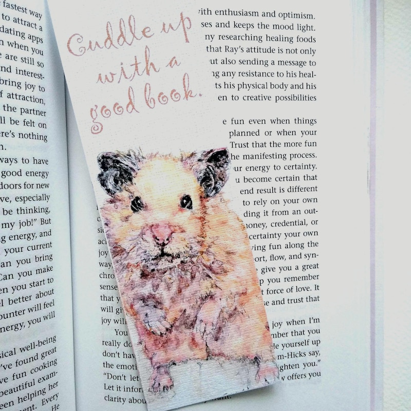 Hamster Bookmarks - Etsy
