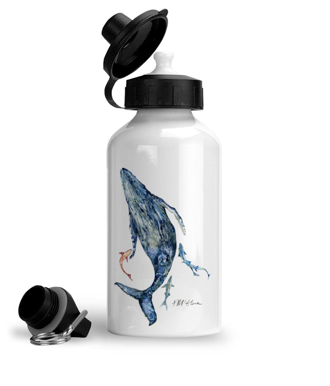 Whale Water Bottle - Etsy