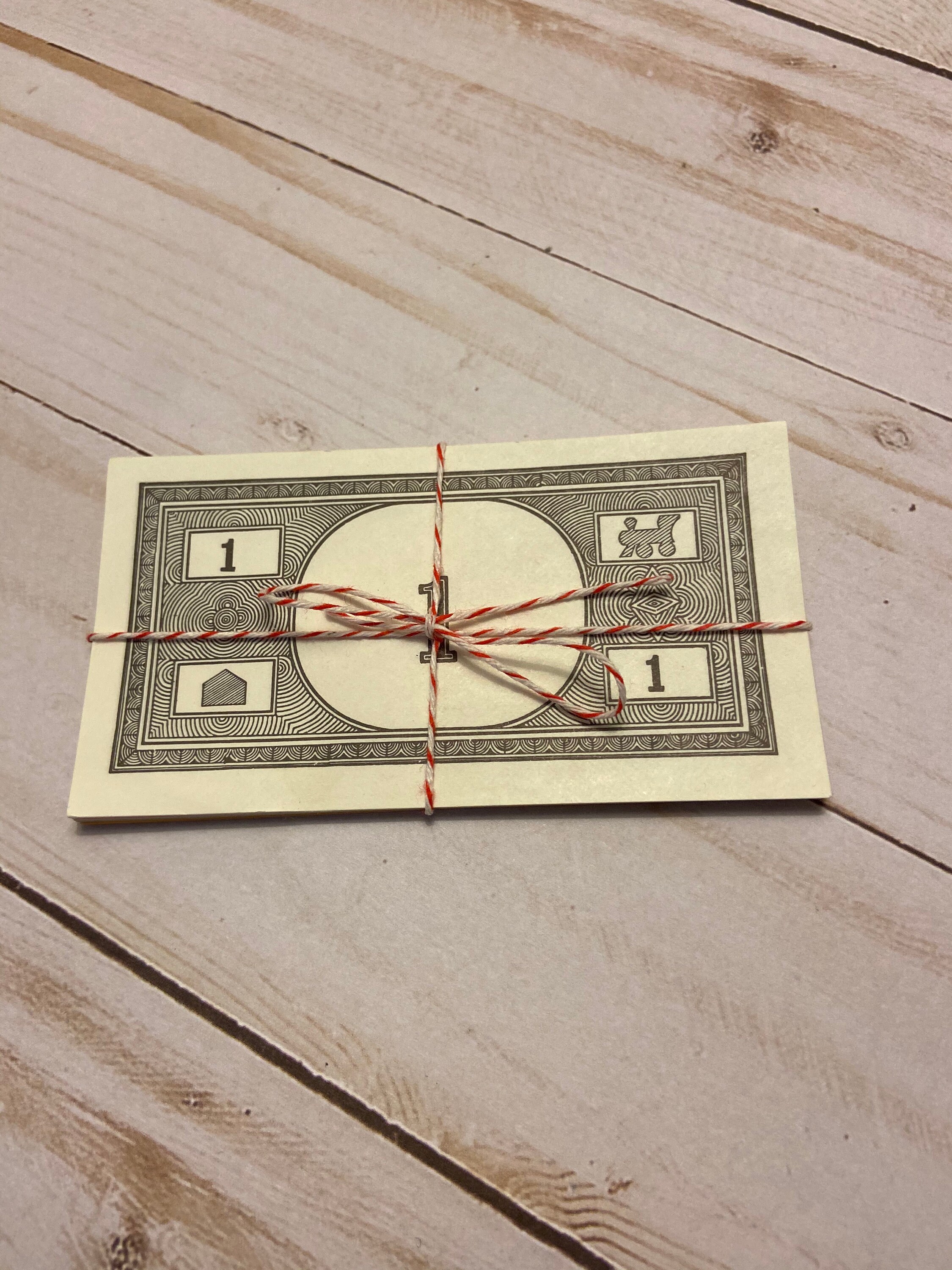 21 Pc Vintage 1960s Monopoly Money/ Scrapbooking Arts and Crafts Junk ...