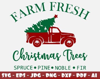 Truck farm clipart | Etsy
