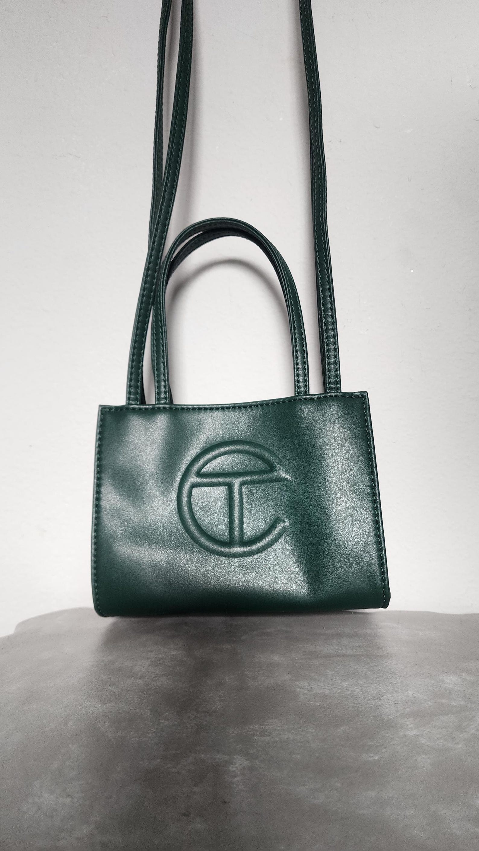 BAGS: Mini Telfar Forest Green Crossbody Purse (pre-loved) - Etsy