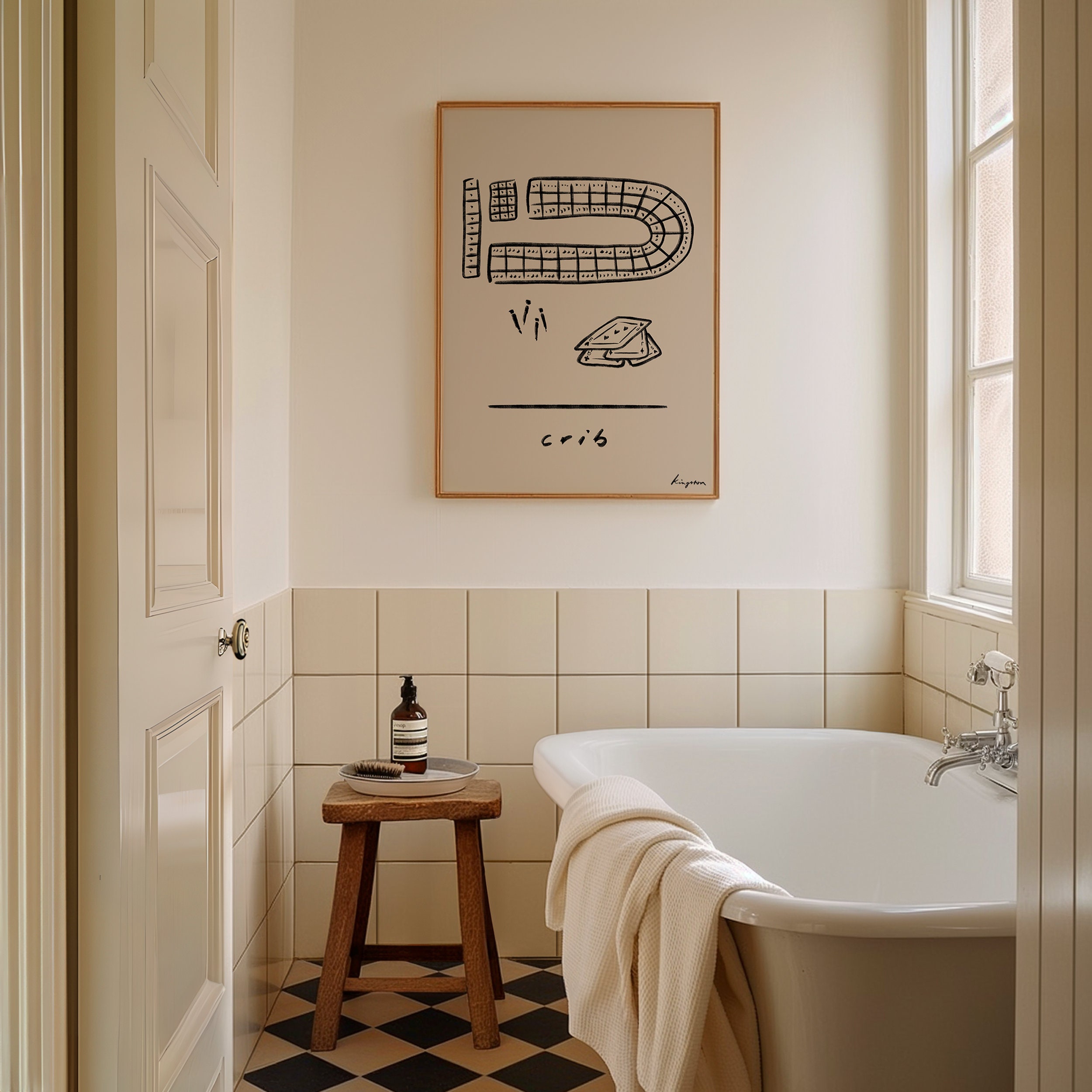 Crib Print - Cribbage Game, Digital Drawing by Studio Kingston | Fine ...