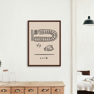 Crib Print - Cribbage Game, Digital Drawing by Studio Kingston | Fine ...