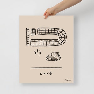 Crib Print - Cribbage Game, Digital Drawing by Studio Kingston | Fine ...