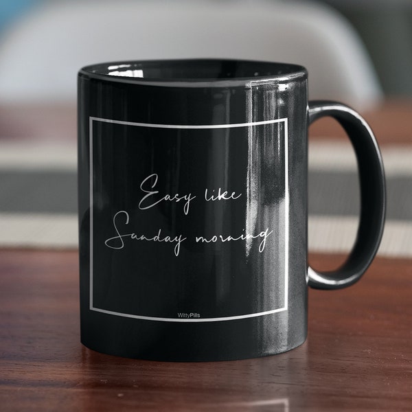 Sunday Morning Mug - Etsy