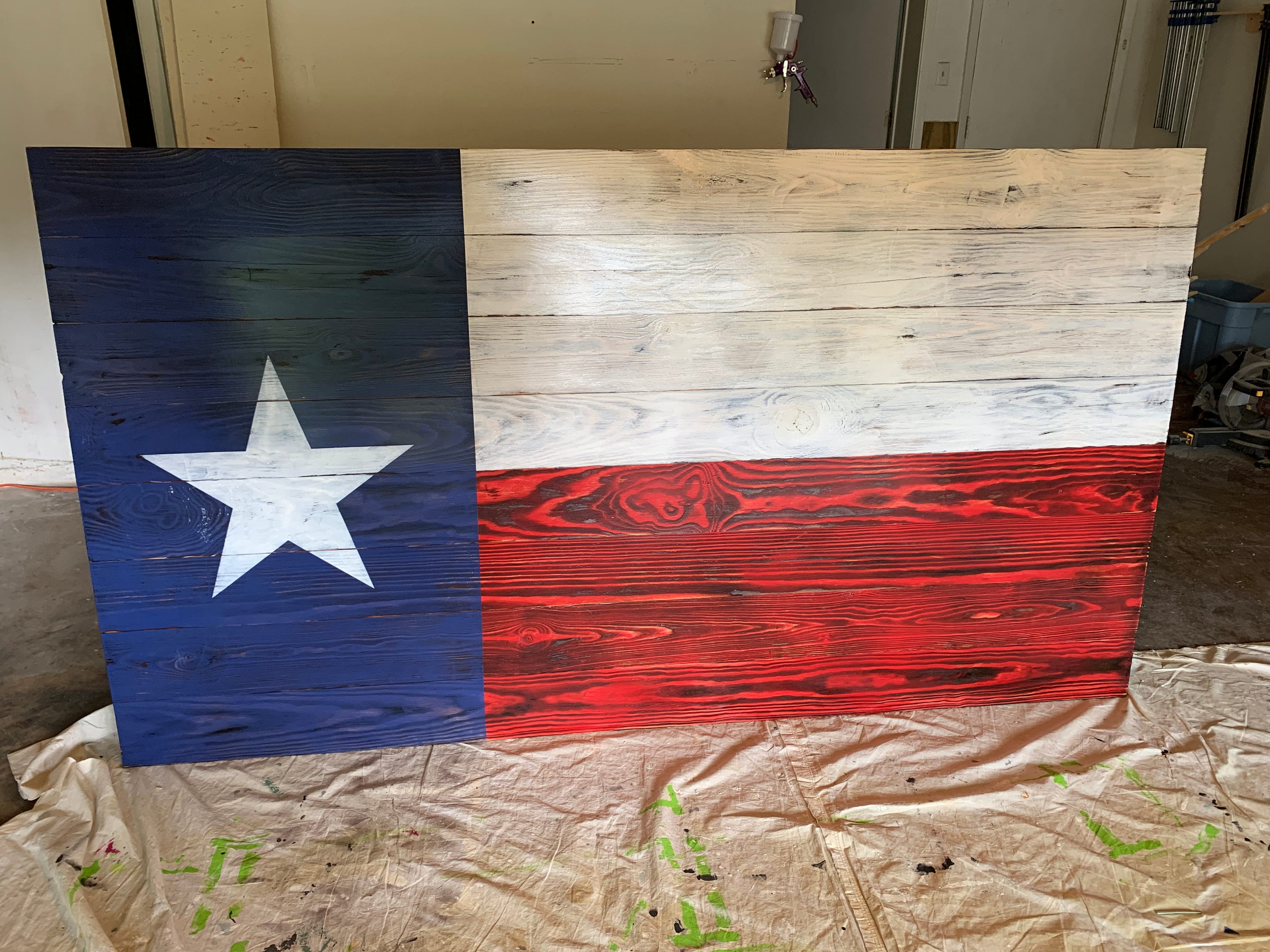 Rustic Wood Texas Flag Texas Wall Art Rustic Texas Decor - Etsy