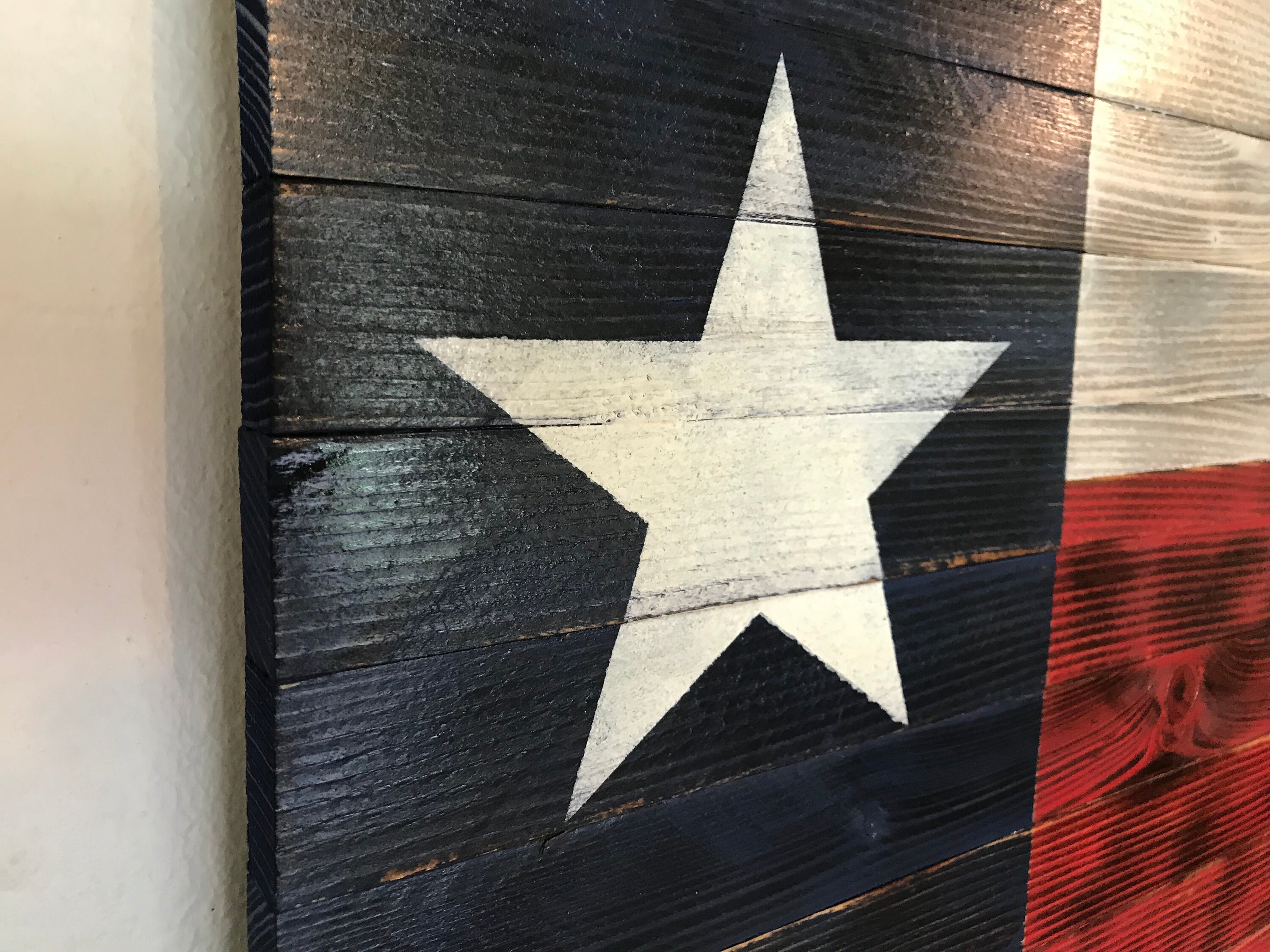 Rustic Wood Texas Flag Texas Wall Art Rustic Texas Decor - Etsy
