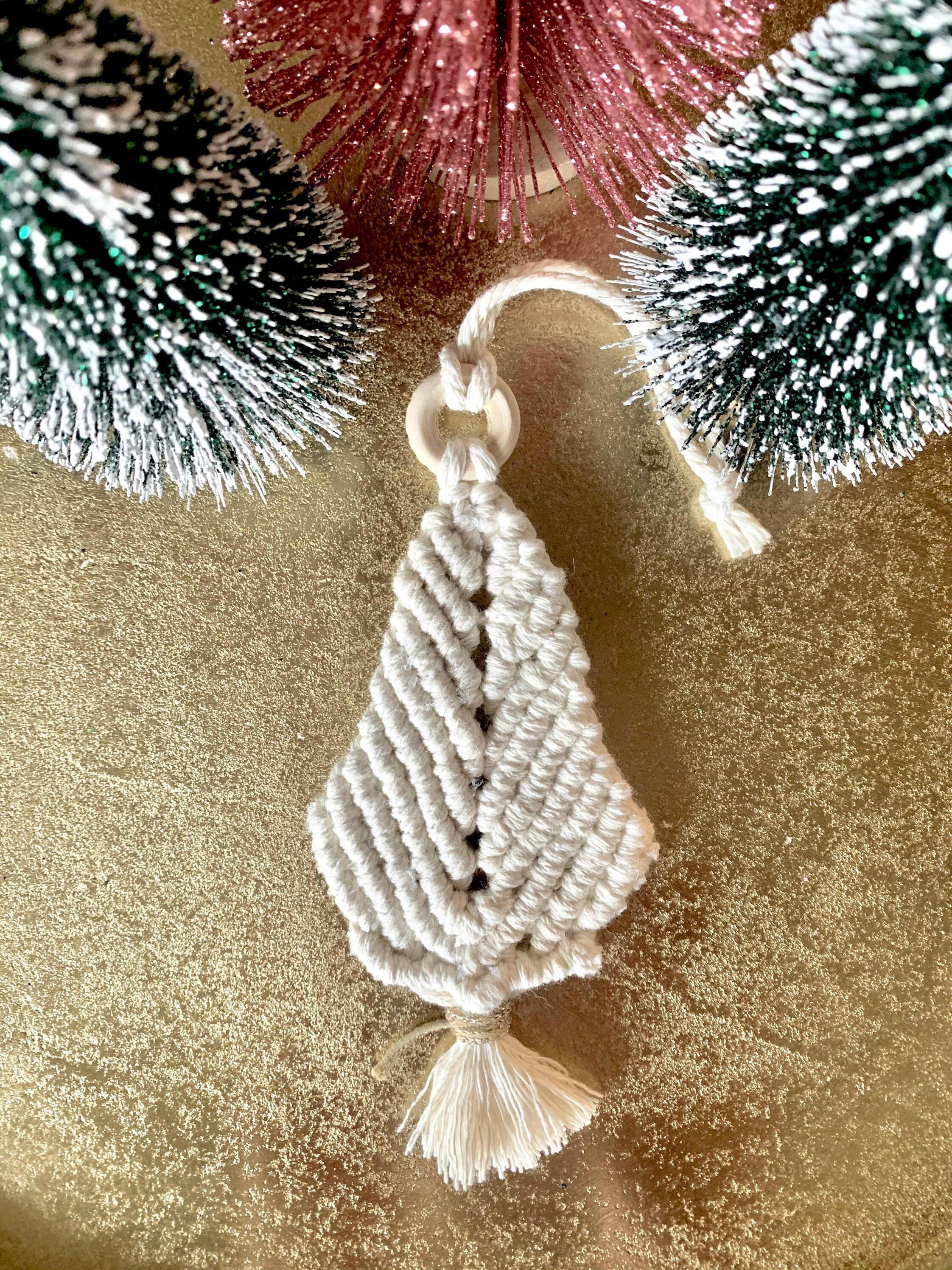Macrame Ornaments: Choose a Shape - Etsy