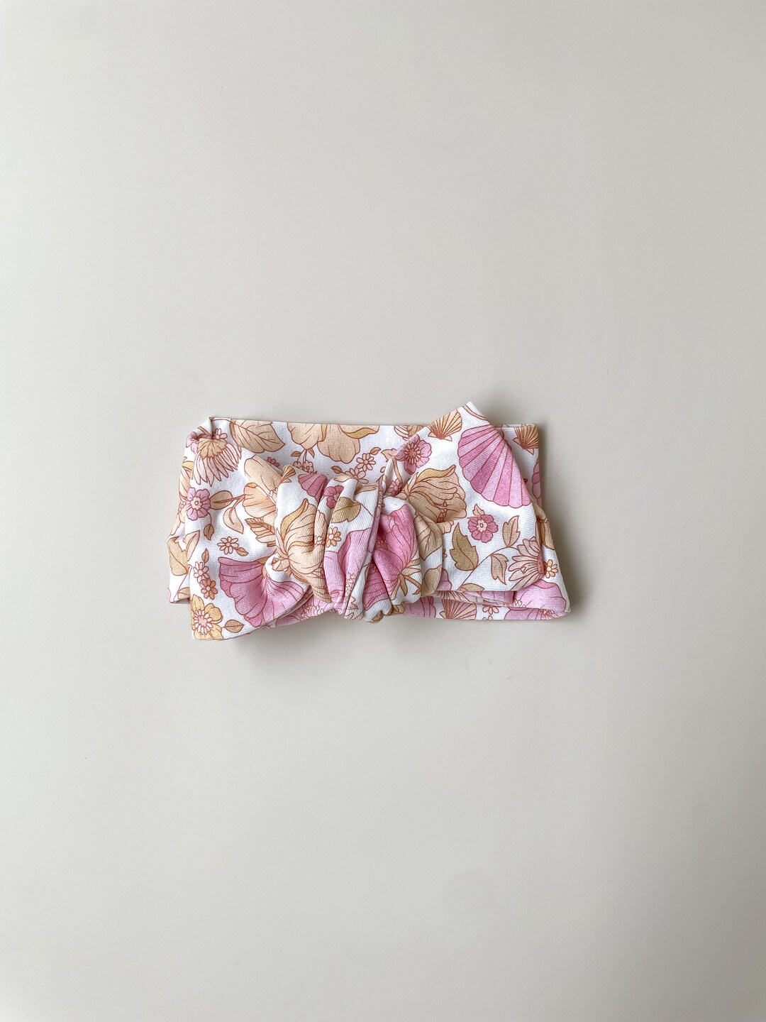 Oversized Top Knot Baby Girl Head Wrap Stretchy Headband - Etsy Australia