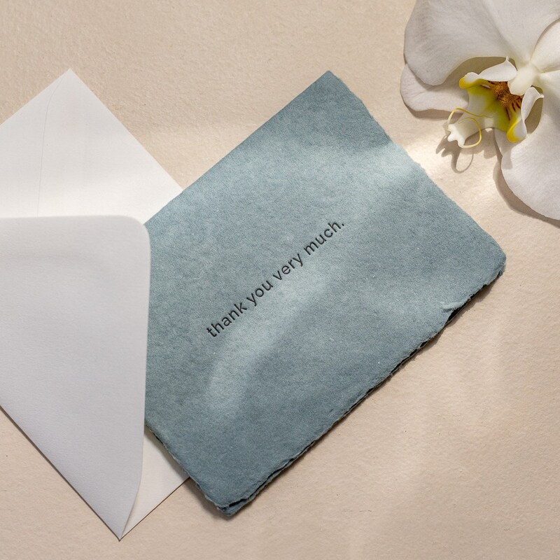 Mini Thank You Card - Etsy Canada