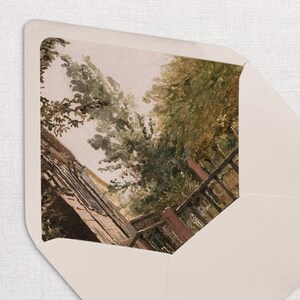 Vintage Envelope Liner, Fine Art Envelope Liner, Printed Envelope Liner ...