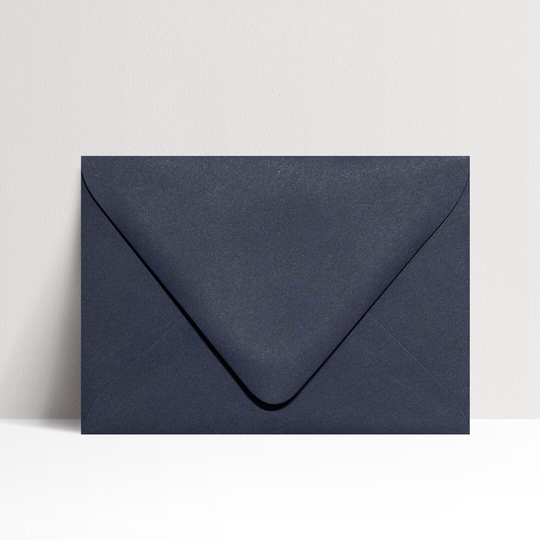 Navy Blue Envelopes, Navy Envelopes, Dark Blue Envelopes, Blue ...