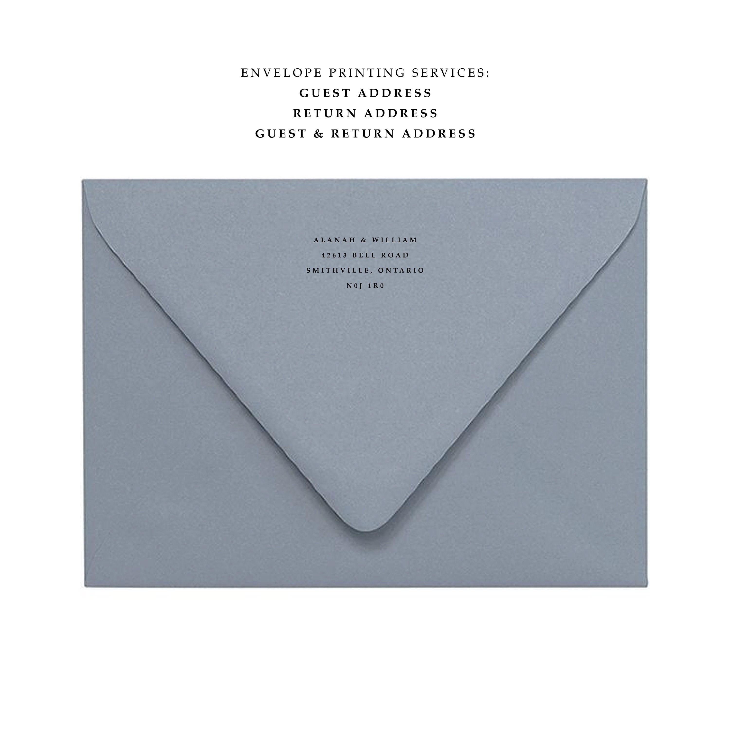 Dusty Blue Envelopes Blue Wedding Envelopes Blue Invitation - Etsy