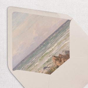 Ocean Envelope Liner, Fine Art Envelope Liner, Lake Envelope Liner ...
