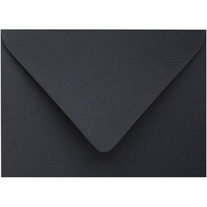 Black Envelopes, Black Wedding Envelopes, Black Invitation Envelopes ...