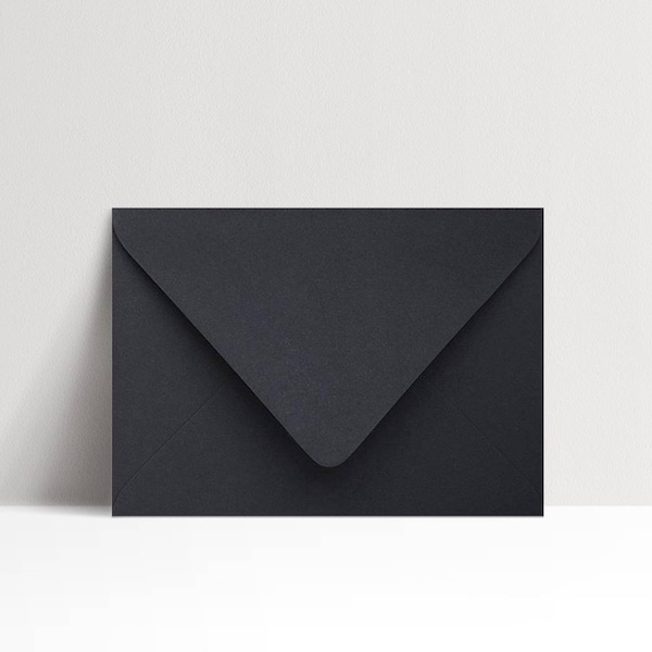 Black Wedding Invitation Envelopes - Etsy
