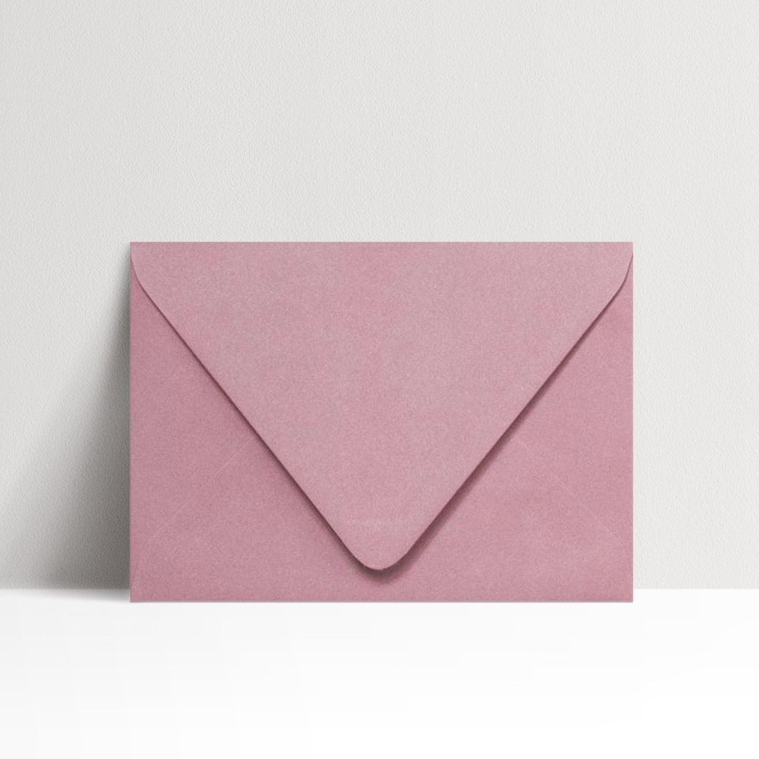 Dusty Rose Envelopes, Dusty Pink Envelopes, Pink Wedding Envelopes ...